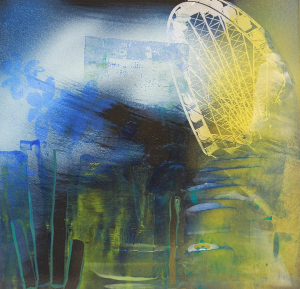 Blue night at the amusement park - evawiren